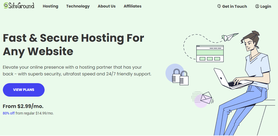 2023 SiteGround 注册购买教程 - Kerry的学习笔记